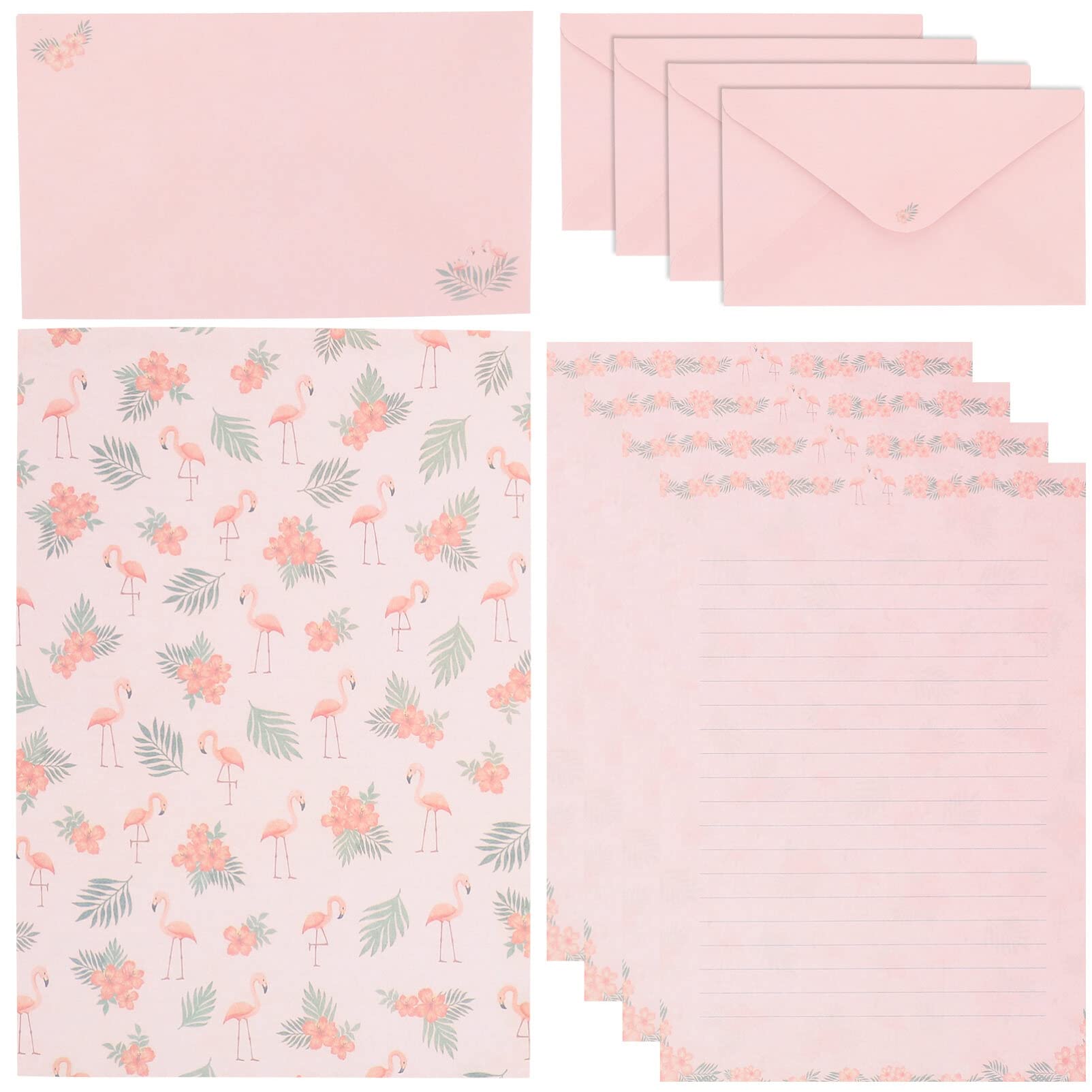 Amazon.com : NUOBESTY A5 Stationery Paper and Envelopes Set 30PCS ...
