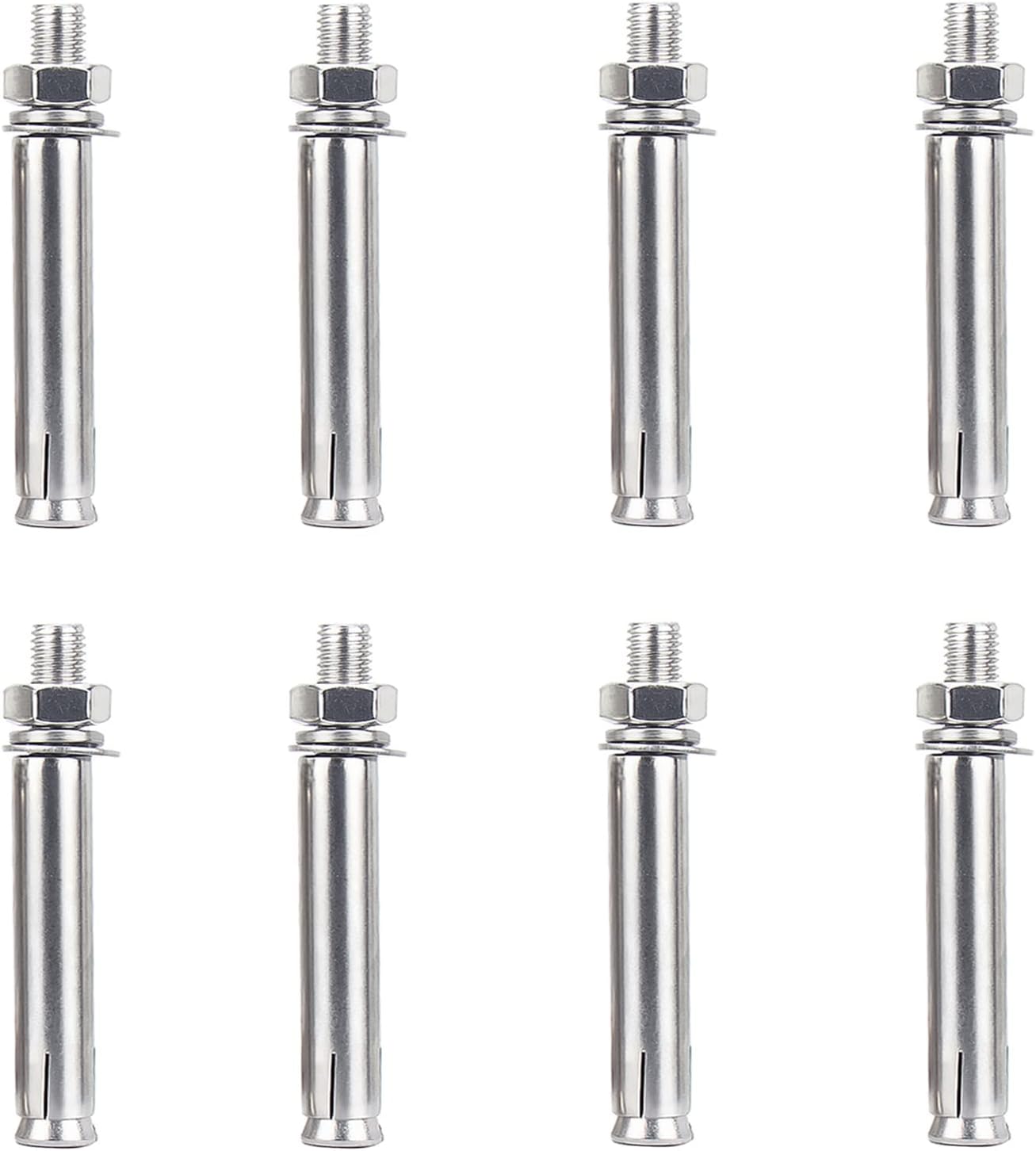 Amtech S5930 6 Piece M8 x 75mm expansion bolts : Amazon.co.uk: DIY & Tools