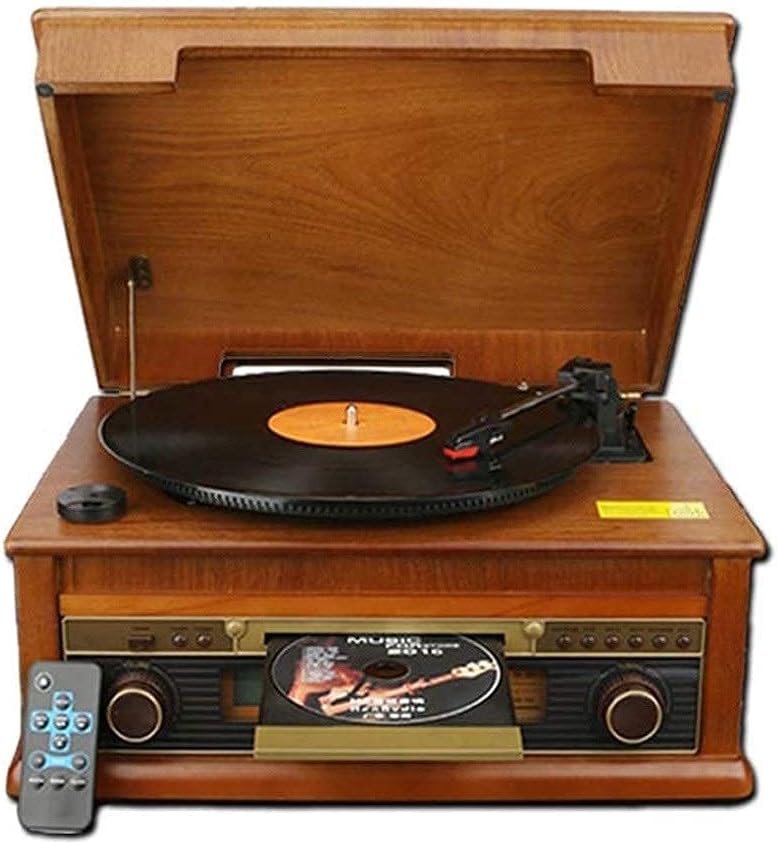 Amazon.co.jp: Record Player Retro, Hi-Fi & Home Classic Retro Turntable ...