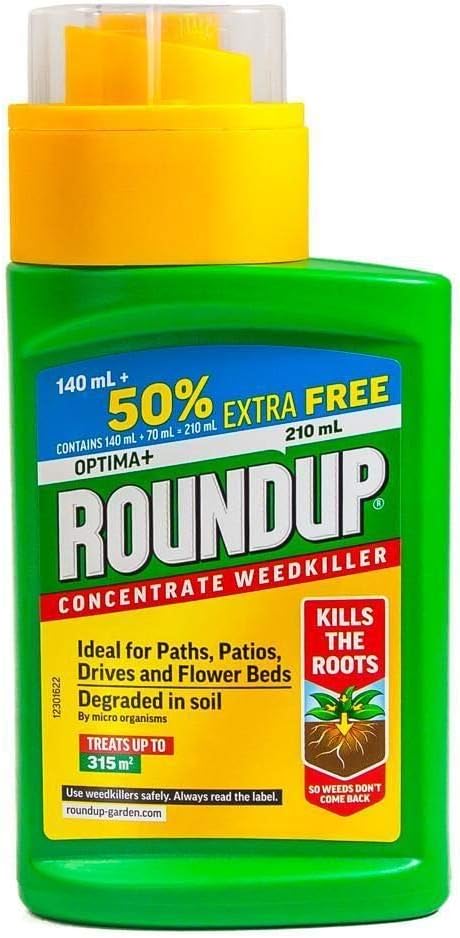 Roundup Optima+ 140ml Plus 50% Extra Free : Amazon.co.uk: Garden