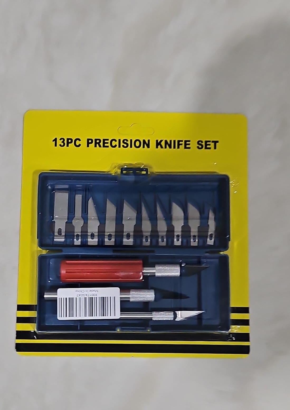 CAWWRT 16-Pcs Craft Knife Set, Exacto Knife Set, 3-Pcs Hobby Knife with ...