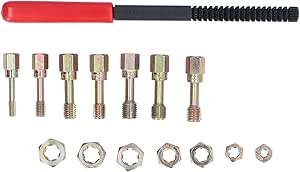 15-Piece Metric Thread Chaser Set,Thread Chaser Set,Thread Cleaning ...