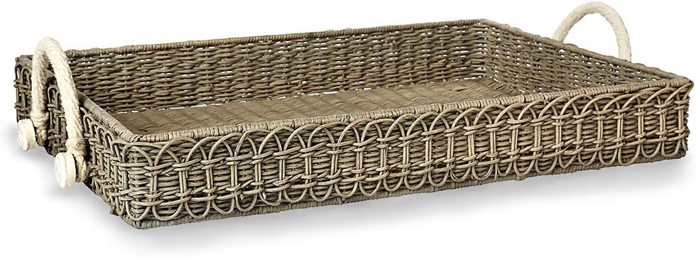 Amazon.com: Rectangular Wicker Tray : Home & Kitchen