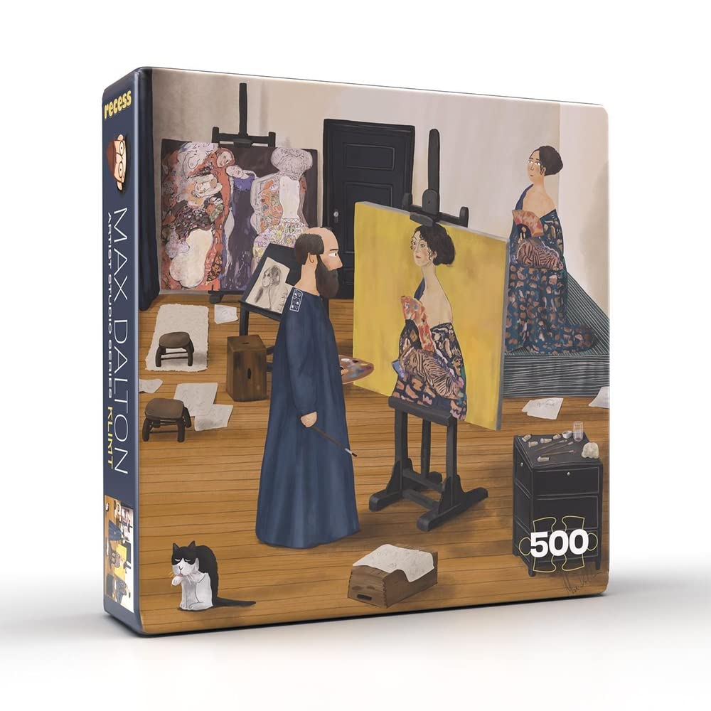 Snapklik.com : Max Dalton Artist Studio Puzzle Series: Klimt: A 500 ...