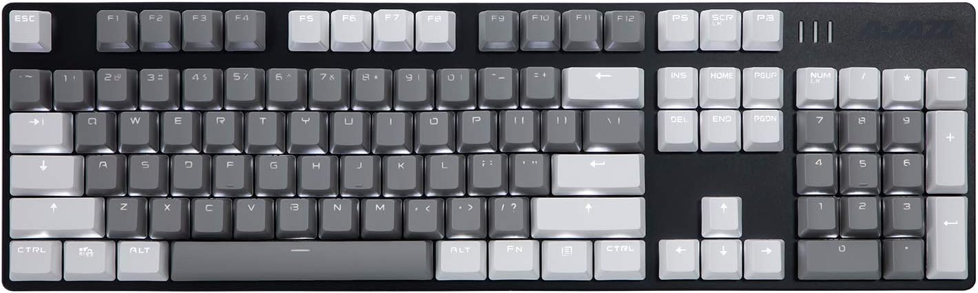 Amazon.com: ELSRA Full Size Classic USB Wired Retro Membrane Keyboard ...
