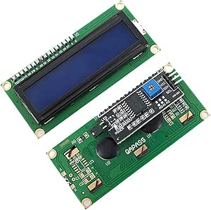 IIC/I2C/TWI LCD 1602 16x2 Serial Interface Adapter Module Blue ...