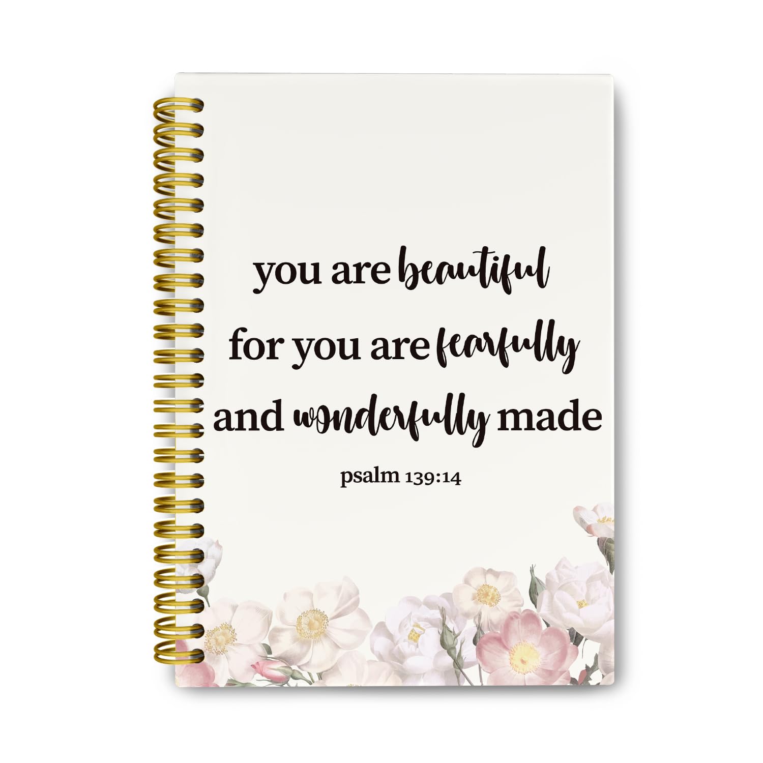 Amazon.com : THDSE Christian Bible Notebook, Elegant Vintage Floral ...