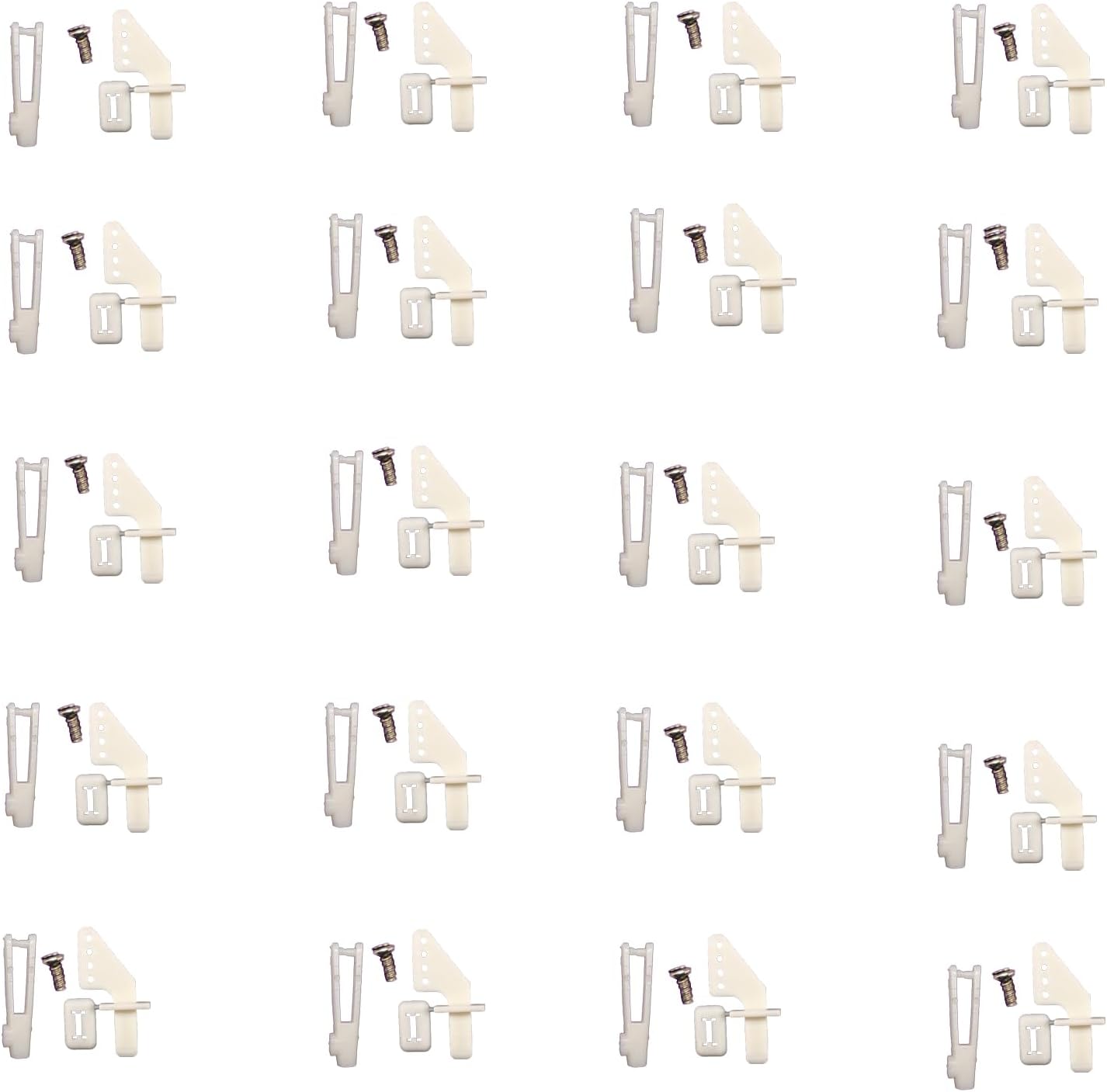 Amazon.com: Nylon Control Horn, 20 Pieces Four-Hole Remote Control ...