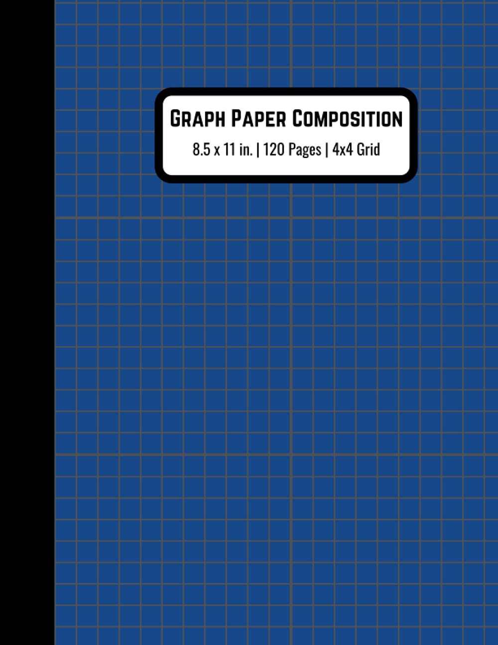 4x4 Graph Paper Composition Notebook: Quad Ruled Grid Notebook (Large ...