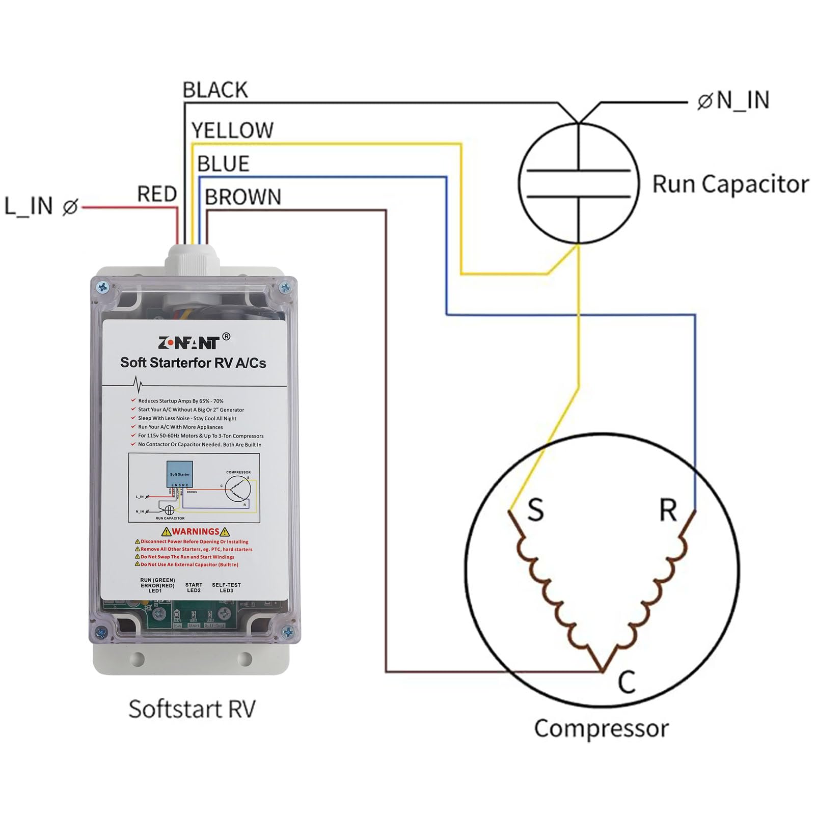 Snapklik.com : Soft Start For RV Air Conditioner, Soft Air Conditioning ...