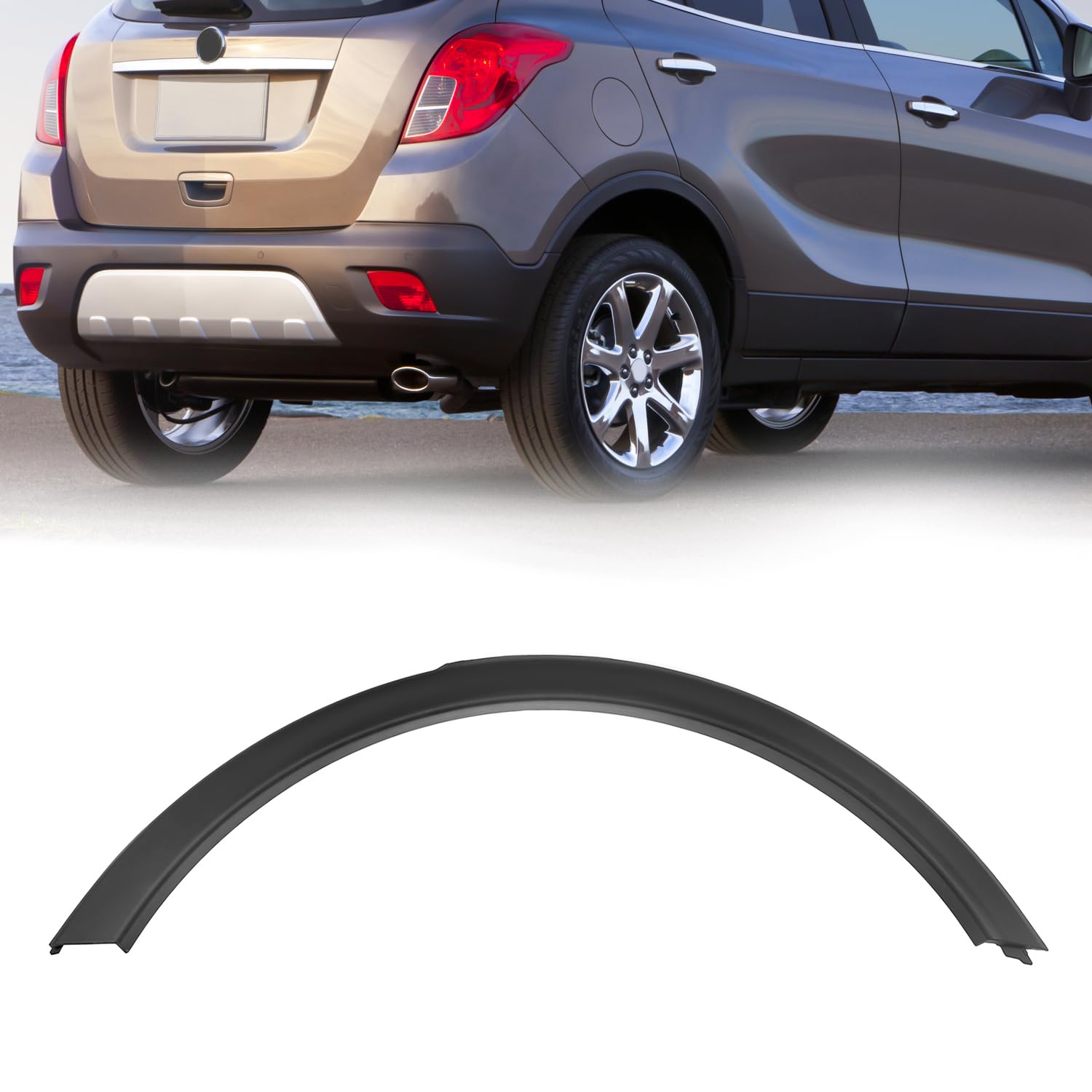Amazon.com: KARPAL Rear Wheel Arch Molding Fender Flare Trim Compatible ...