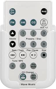 Amazon.com: Replacement Remote Control for Bose CD-2000 CD-3000 ...