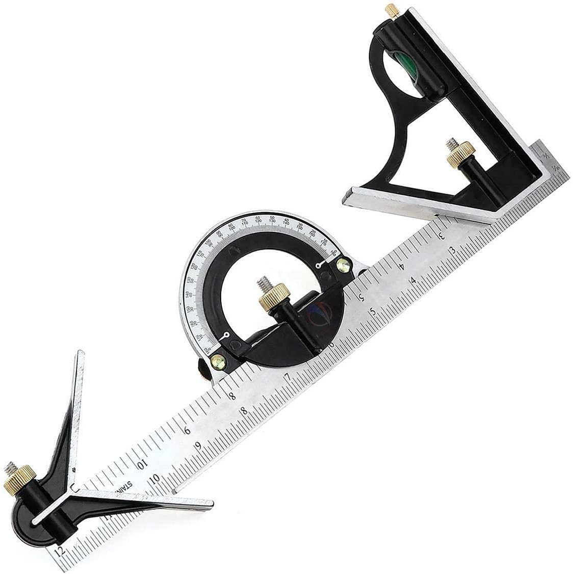 Rangwell Adjustable Ruler Multi Combination Square Angle Finder ...
