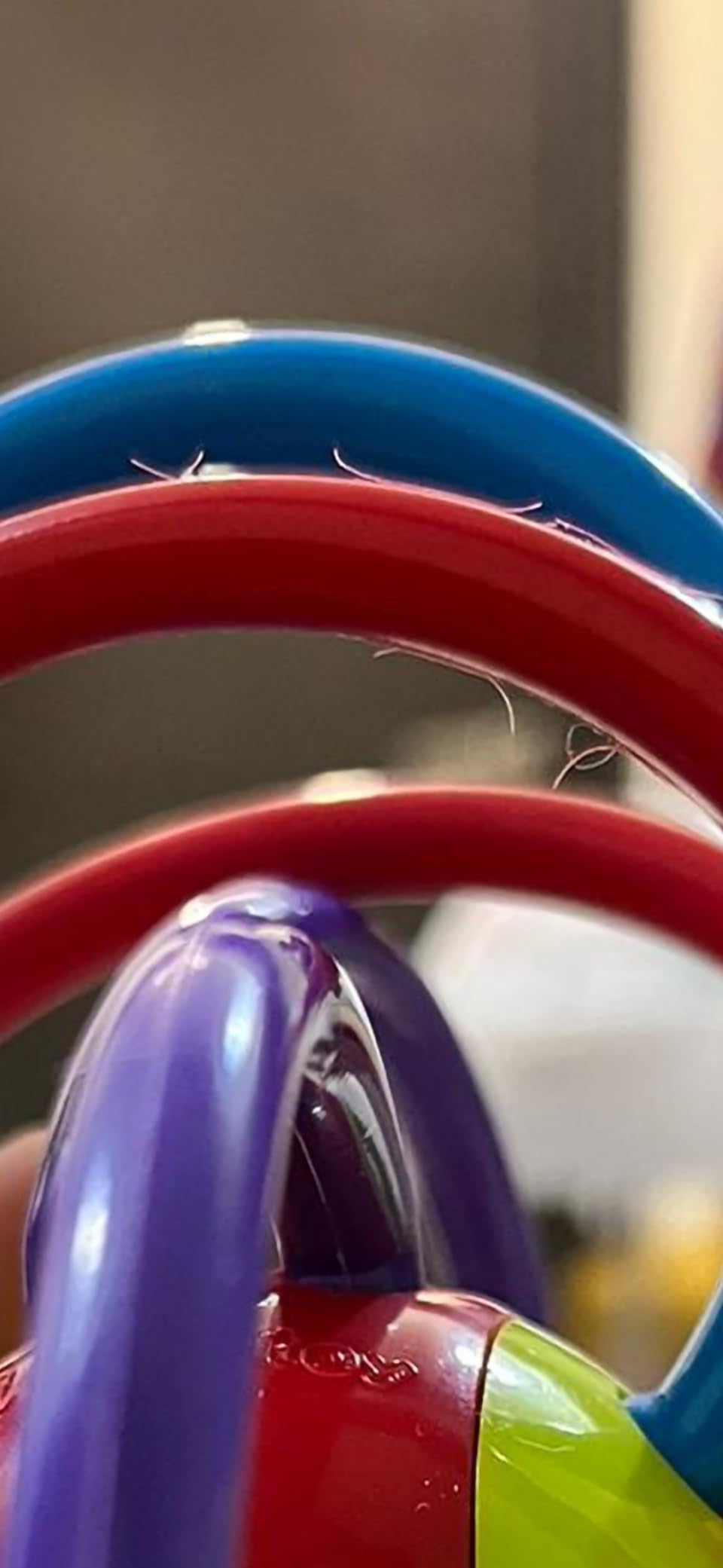 Buy FunBlast Loops Teething Ring – Teether Rings with Rattle Sound Toys ...