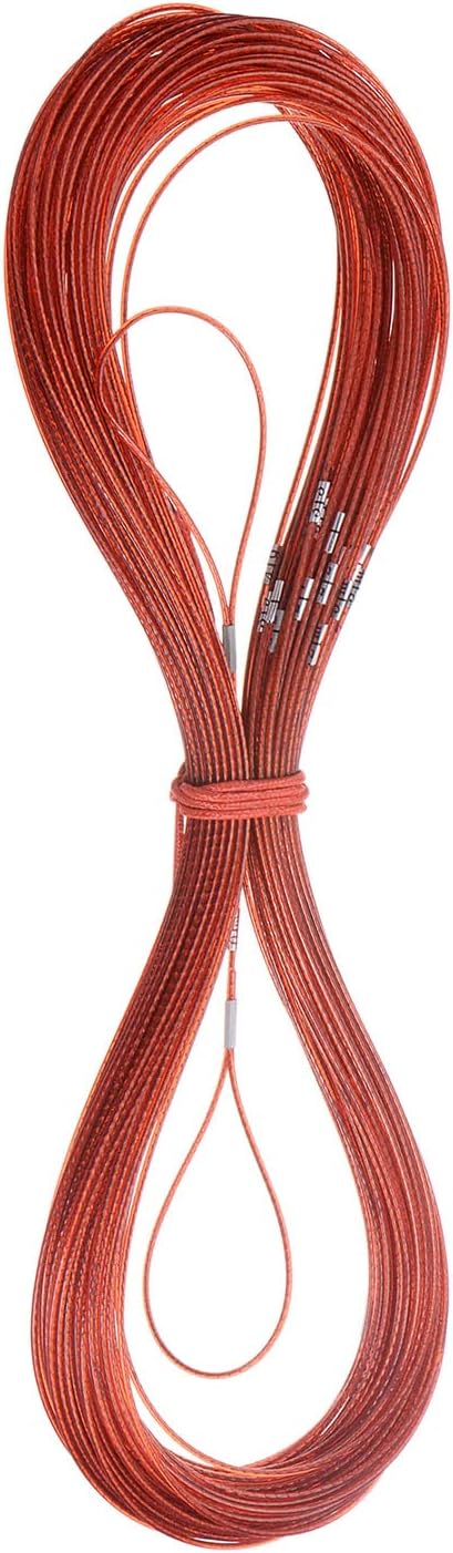 Amazon.com: HARFINGTON Deep Well Measuring Rope 50m / 164ft Steel Wire ...