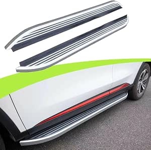 Amazon.com: 2 pcs Fixed Running Board Side Step Nerf Bar for Hyundai ...