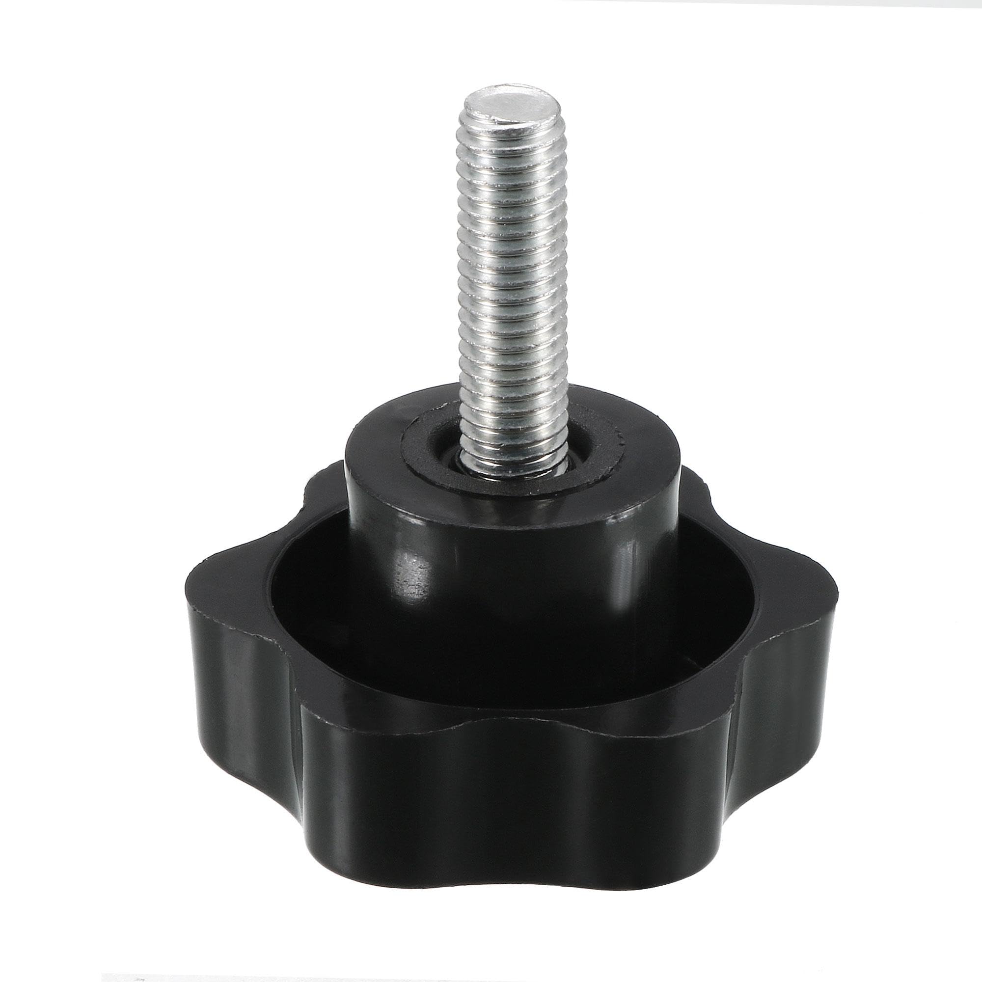Snapklik.com : Uxcell Clamping Screw Knob, 48mm Dia Plum Hex Shaped ...