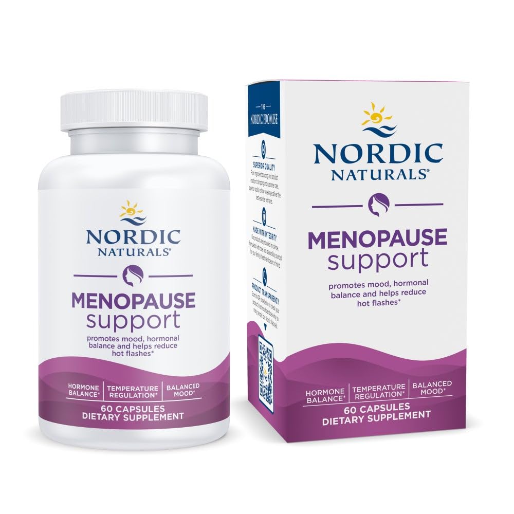Amazon.com: Nordic Naturals Menopause Support -Unflavored - 60 Capsules ...