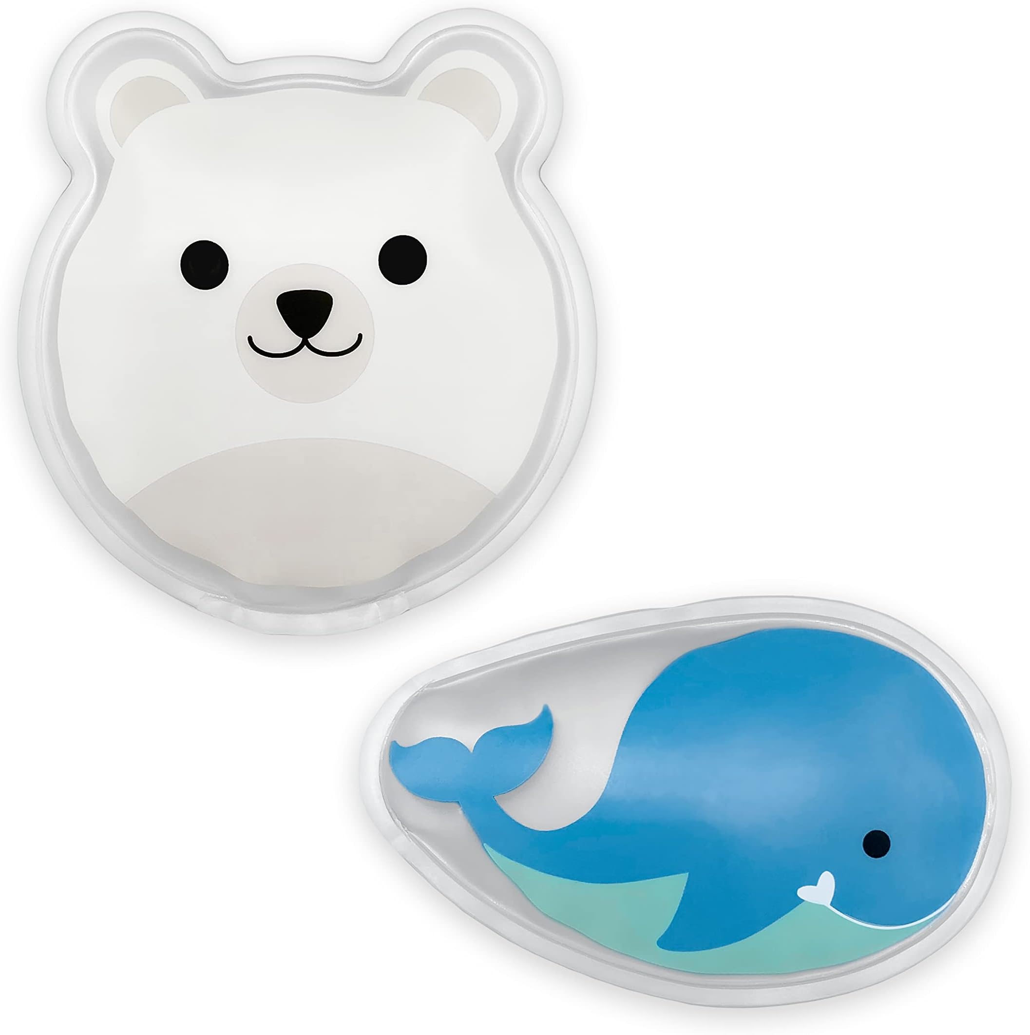 Amazon.com: FOMI Kids Hot Cold Gel Ice Packs | 2 Pack | Multi-Use Fun ...