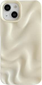 Amazon.com: Caseative for iPhone 13 Case,Water Ripple Pattern Wave ...