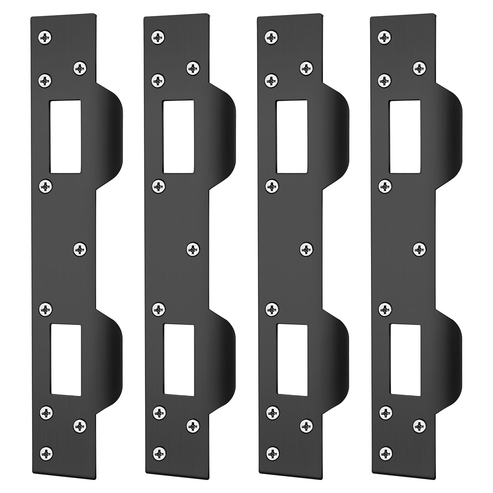 Blulu 4 Pcs Defender Door Strike Security Combination Strike Security ...