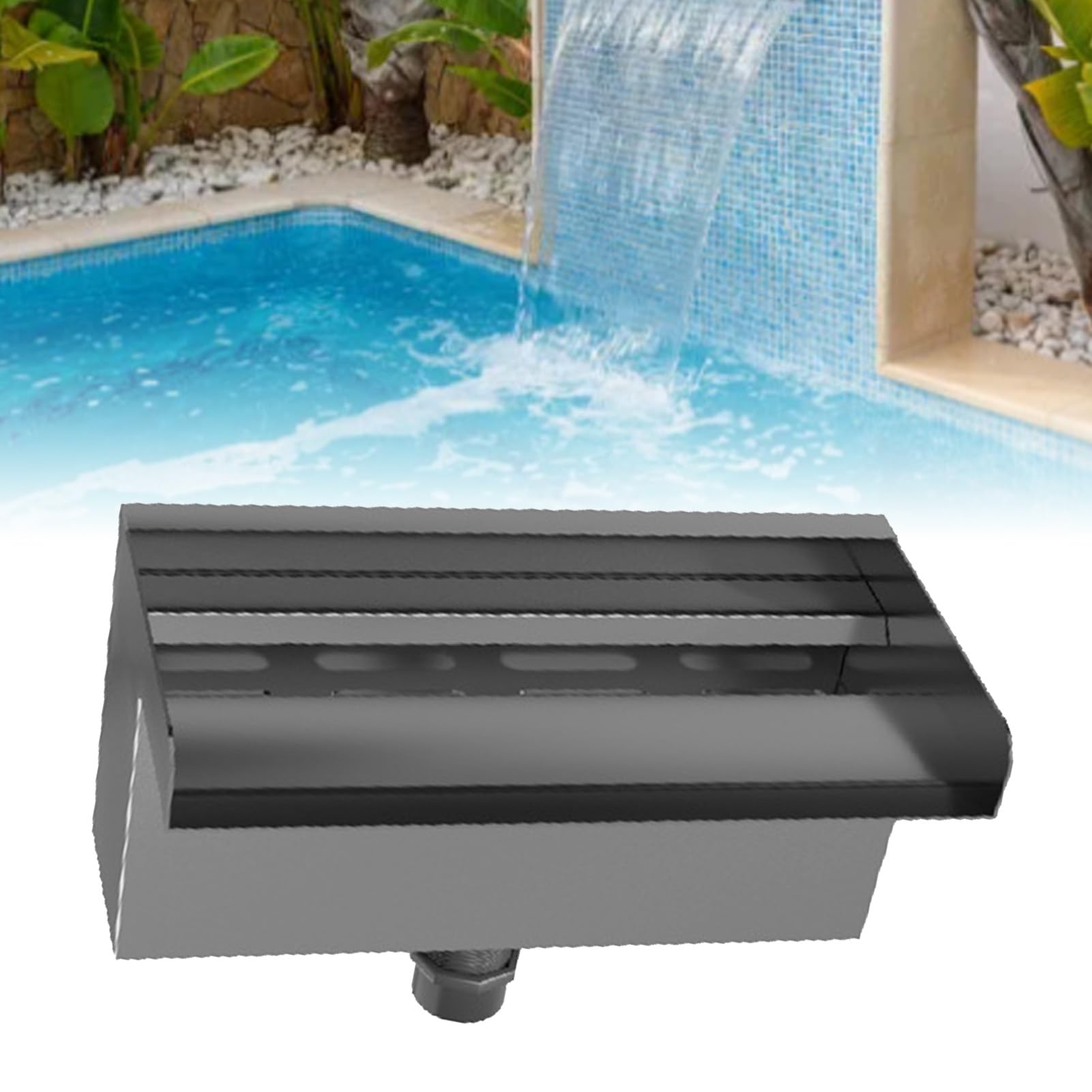 Trough Water Fountain Pool Waterfall Trough Pool Feature