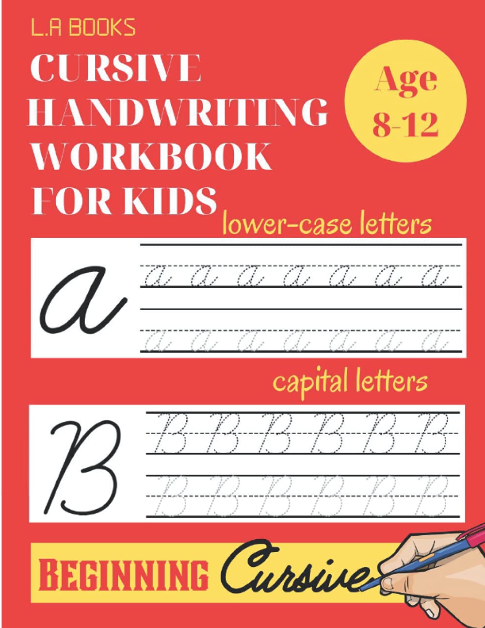 Buy Cursive Handwriting Workbook For Kids Age 8 12 Cursive Writing 