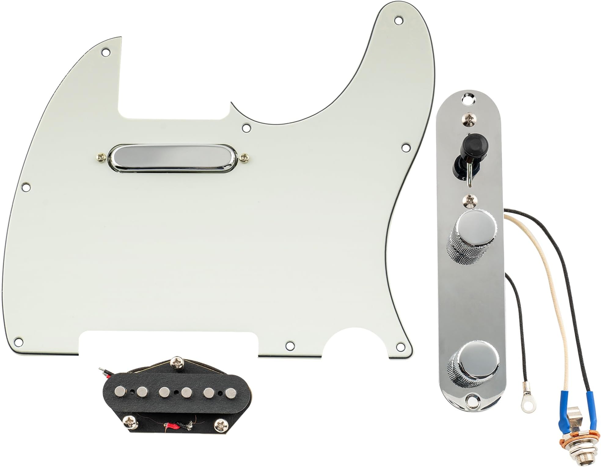 Amazon.com: Musiclily Pro Pre-wired Standard Tele Pickguard and Loaded ...