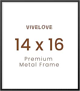 Amazon.com - Vivelove 14x16 Metal Picture Frame, Black Aluminum Picture ...