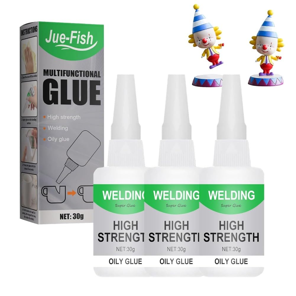 Snapklik.com : 3Pcs Jue Fish Welding Glue,Jue-Fish High-Strength Oily ...