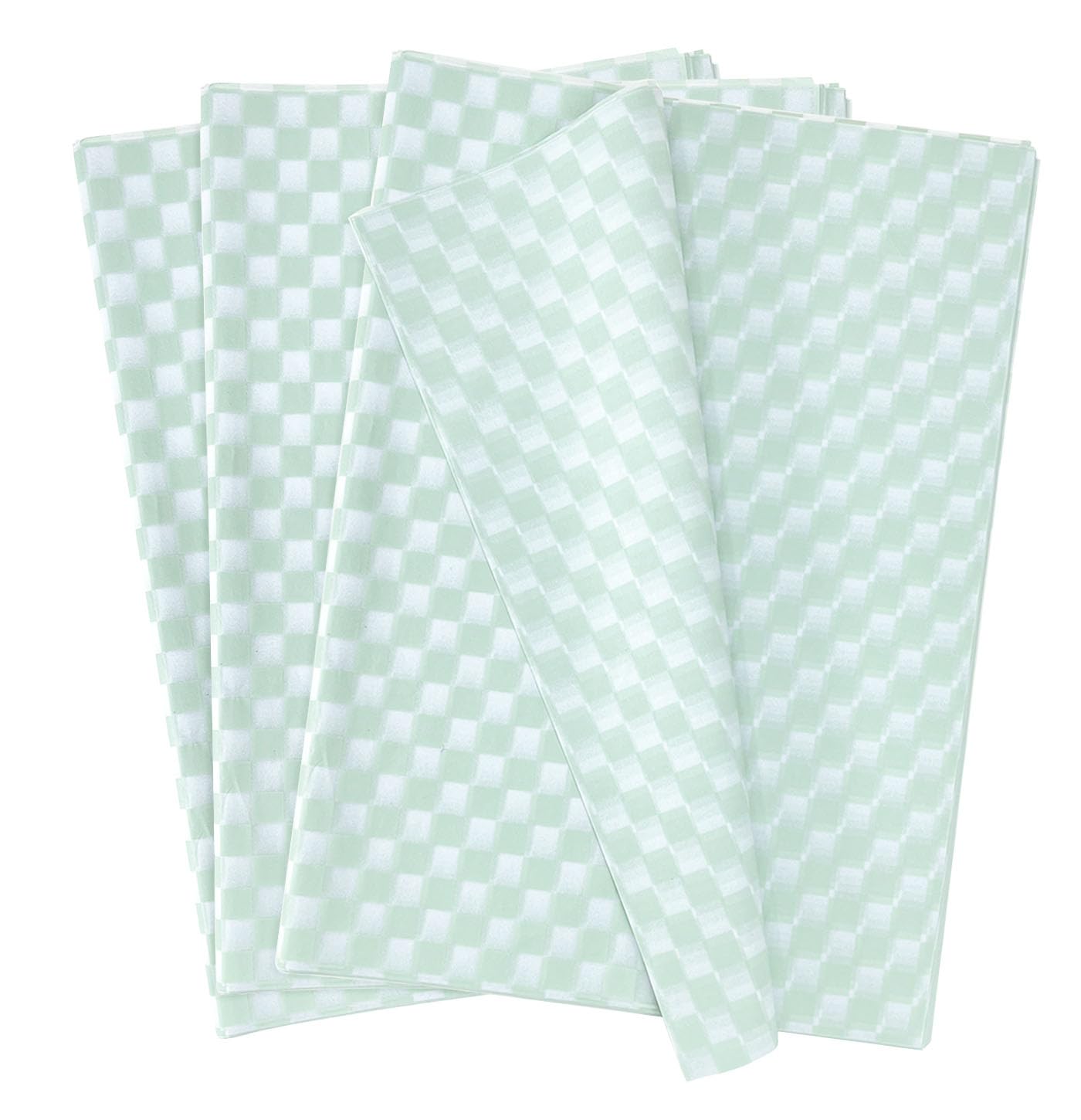 Amazon.com: MUNILAIL 100 Sheets Checkered Tissue Paper 14 x 20 Inches ...