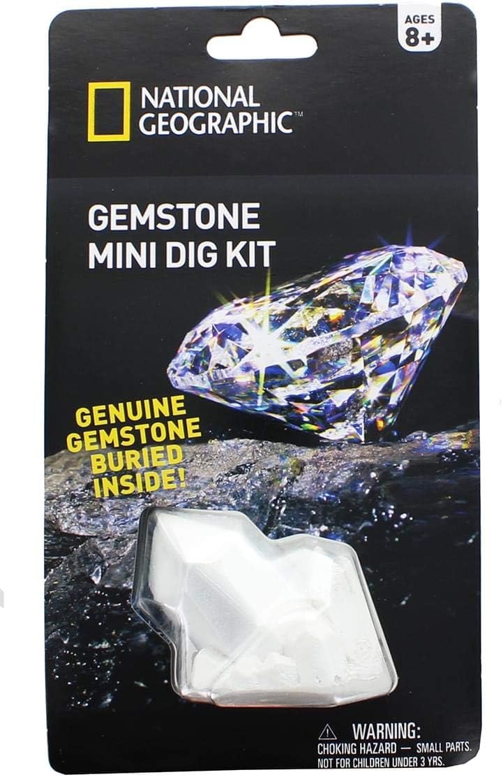 Amazon.com: National Geographic Mini Excavation Dig Kit Gemstone : Toys ...