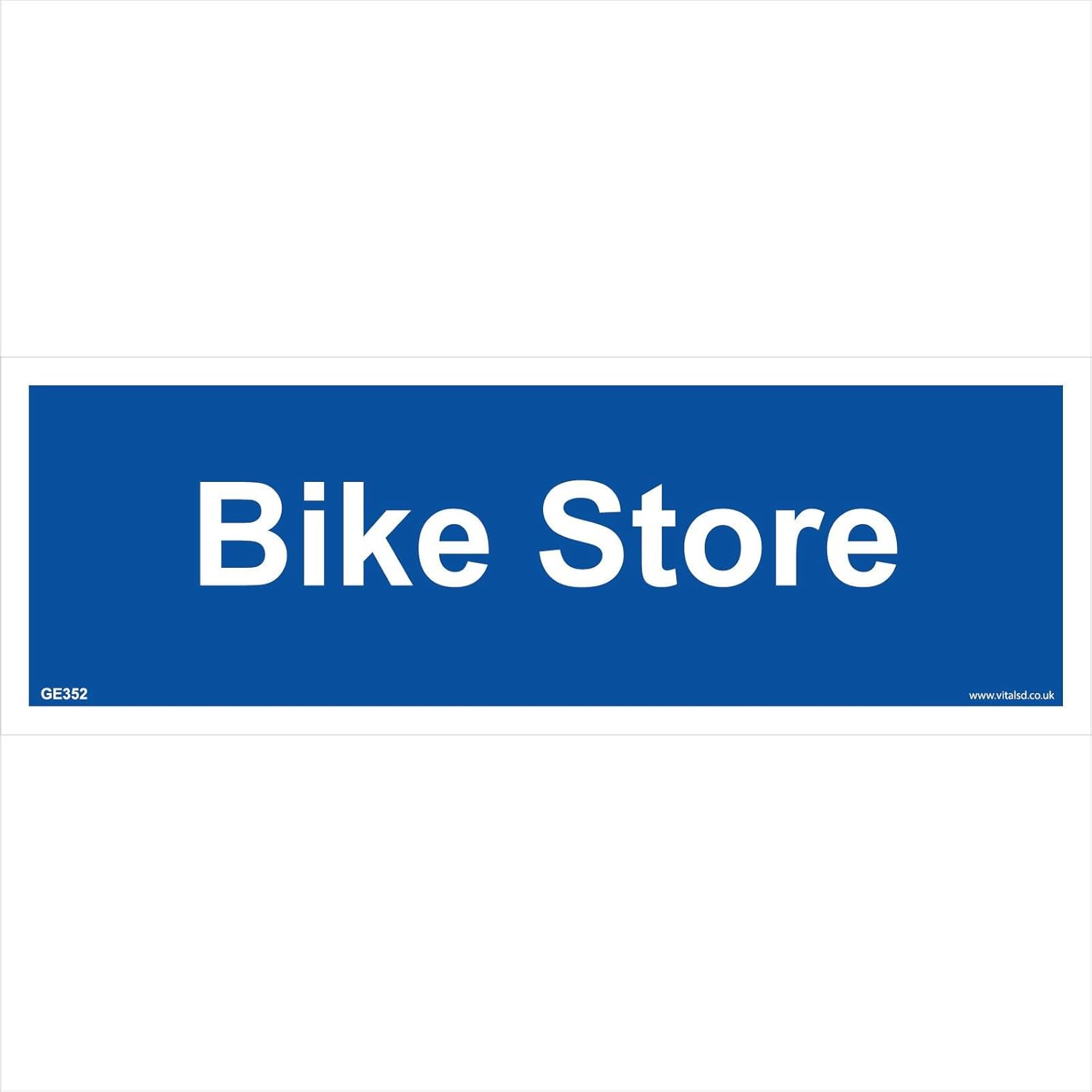 GE352 Bike Store SIGN Door Plaque cycle pedal push two wheeler helmet ...