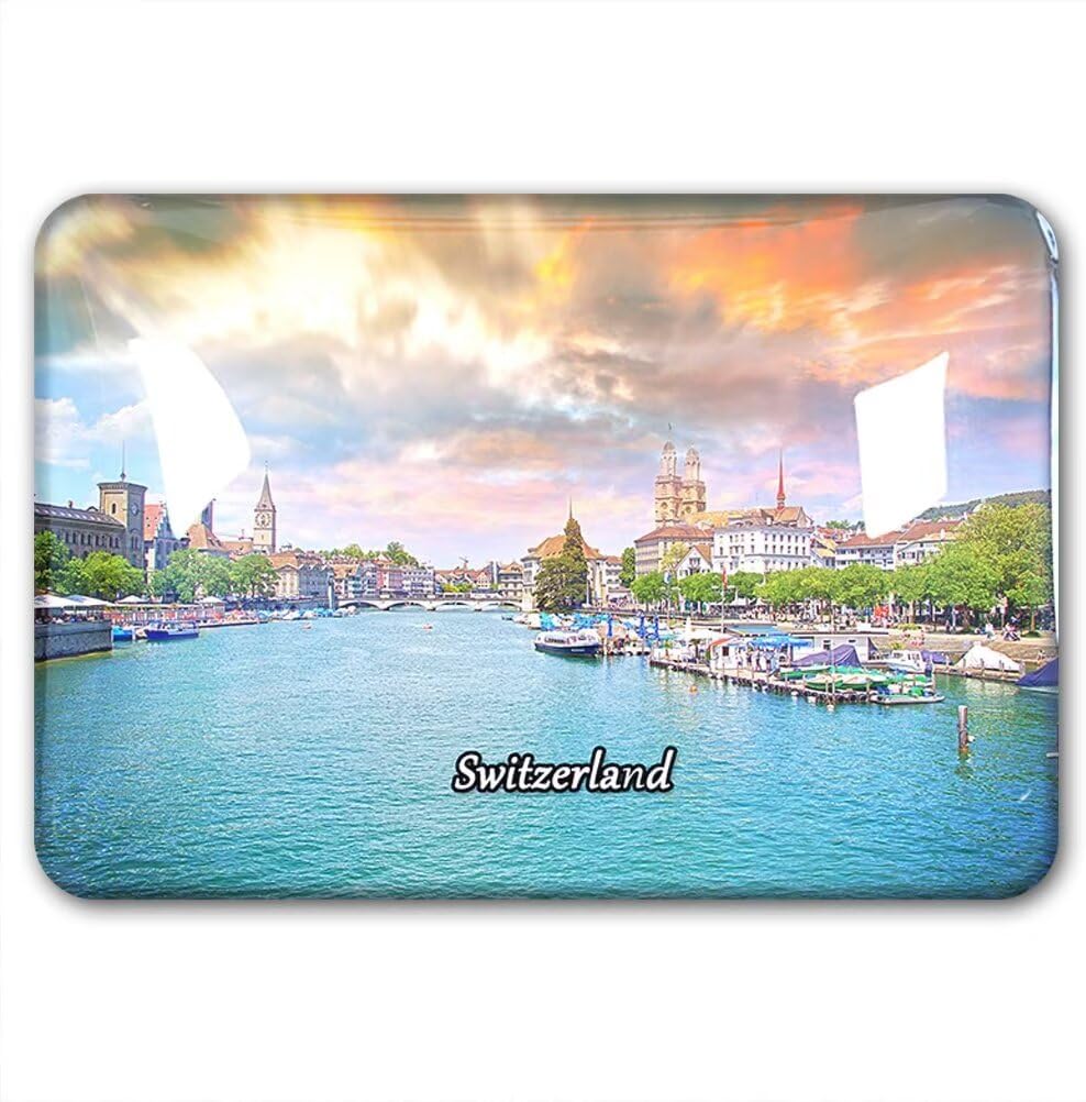 Amazon.com: Switzerland Fridge Magnet Refrigerator Magnet Sticker ...