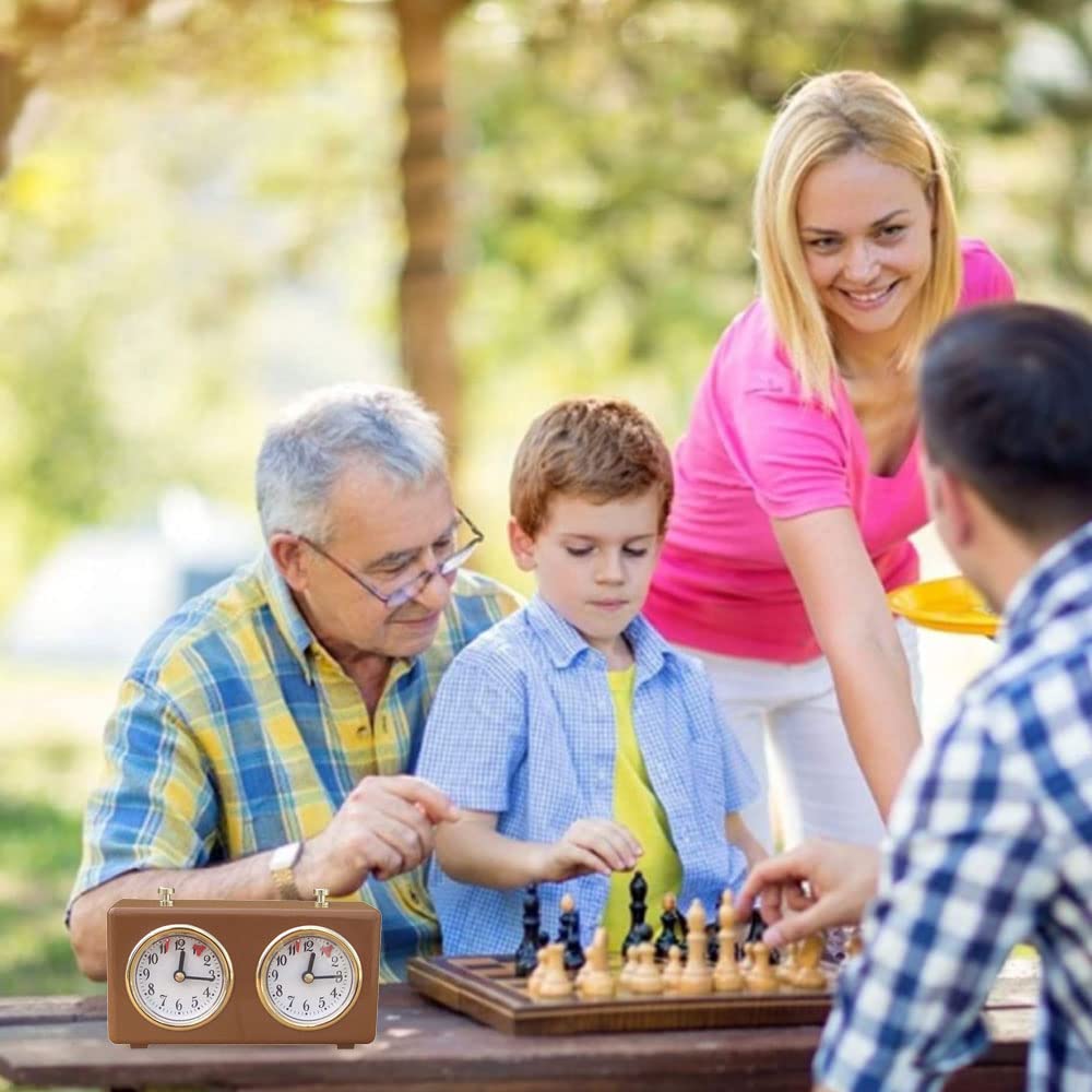 Chess Clock Timer, Mechanical Count Down Timer Chess Clock ...