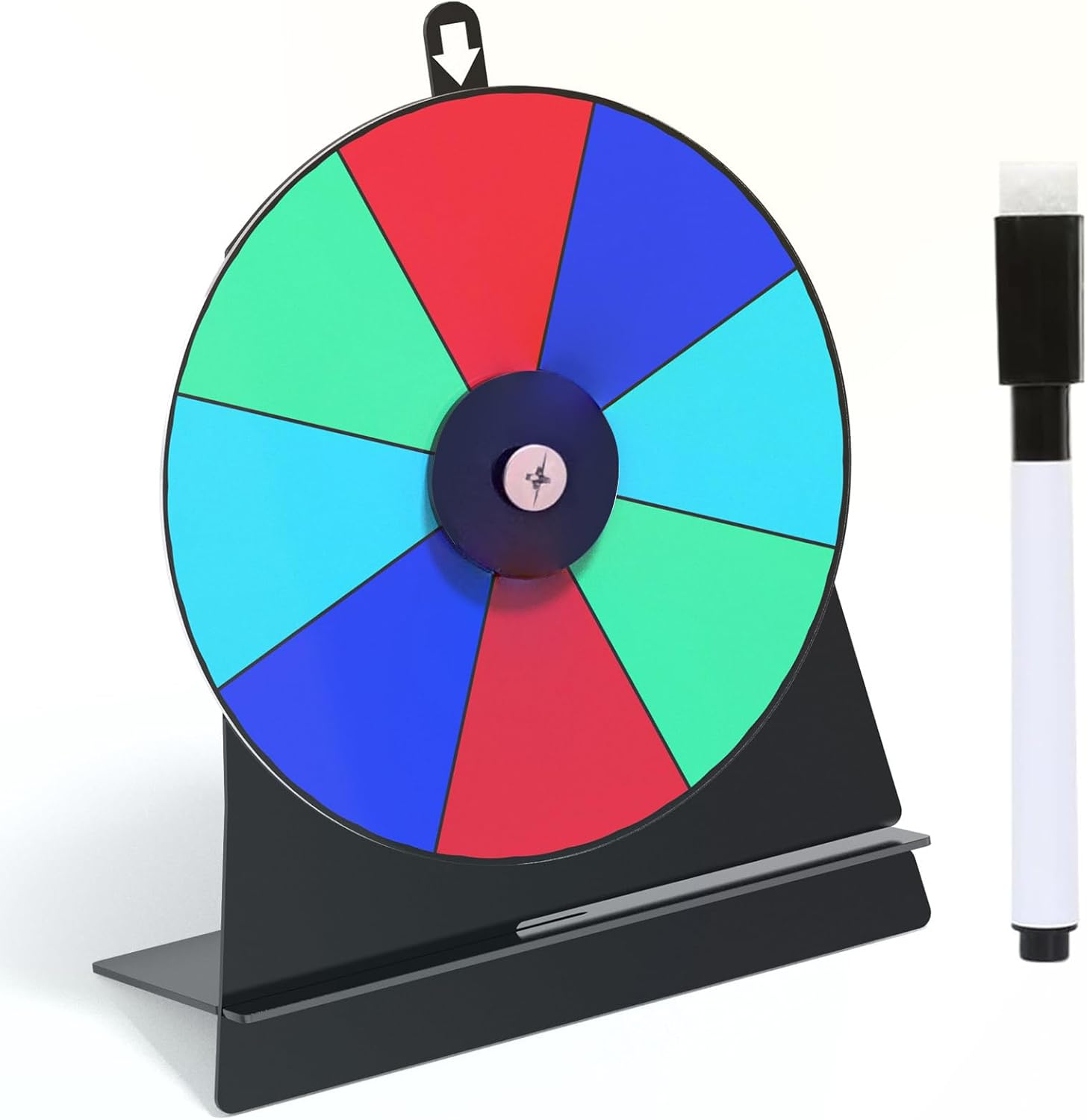 Amazon.com: 6 Inch Prize Wheel -Wheel Spinning Prize Wheel- 8 Slots ...