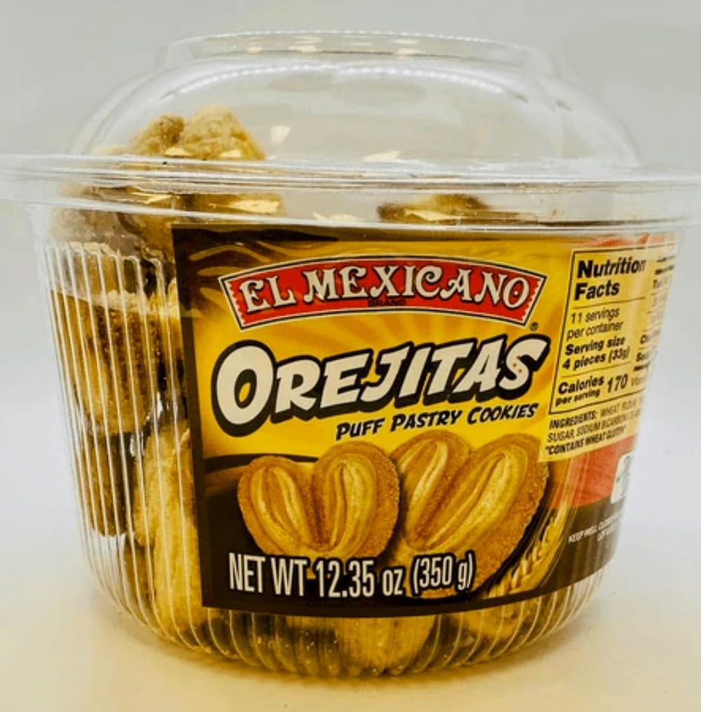 Buy EL MEXICANO GALLETAS OREJITAS NET WT 12.35 oz (365g) EL MEXICANO ...