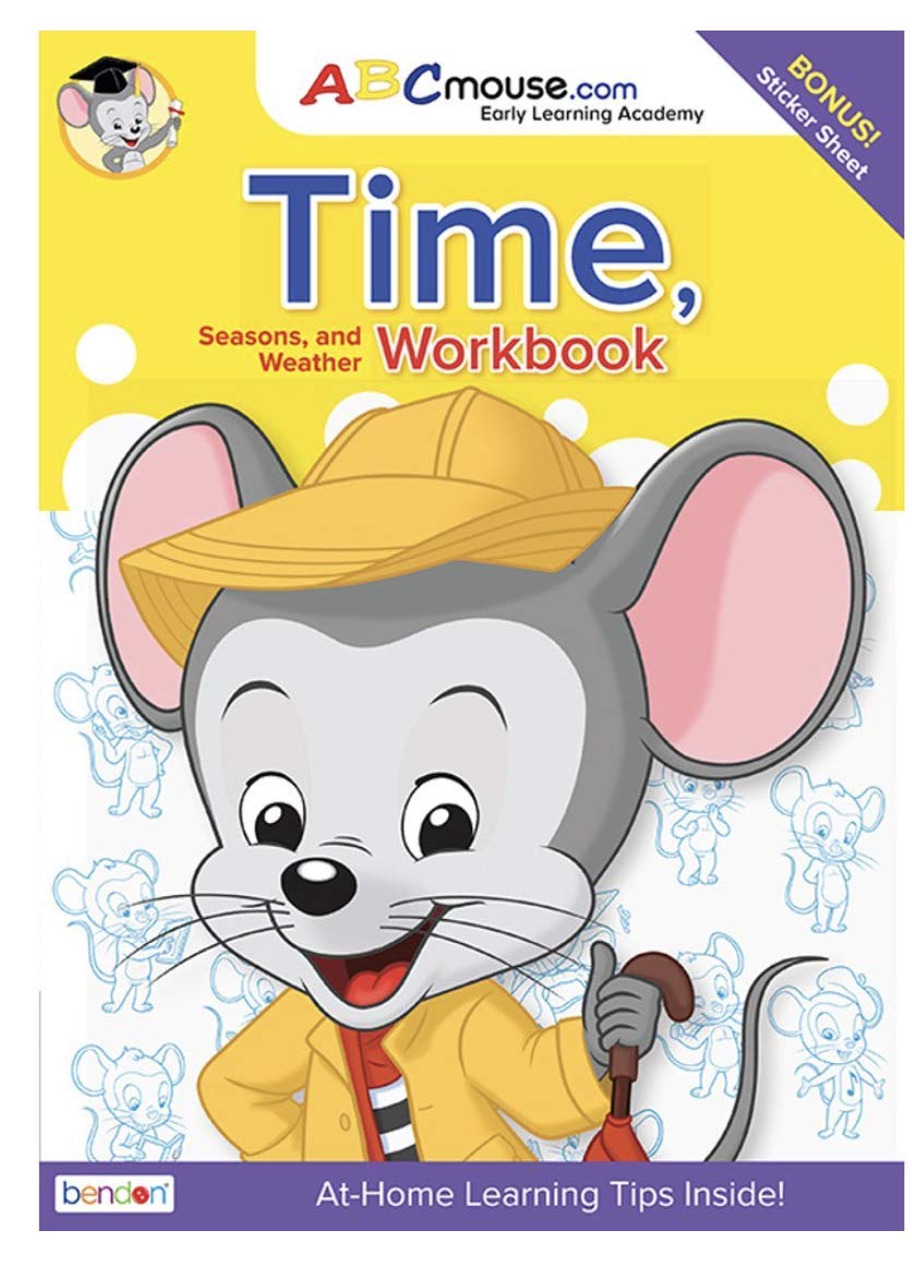 ABCMouse.com Early Learning Time, Season, & Weather Workbook Ages 5-8 ...