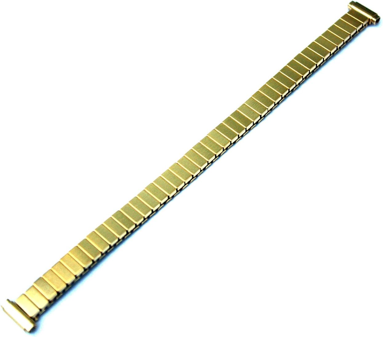 Amazon.com: Timex Ultra-Flex Expansion Stretch Watchband Gold Tone fits ...
