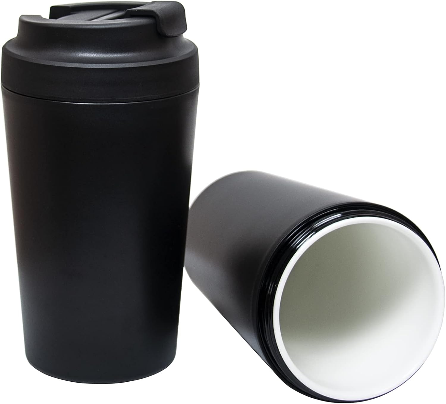 Klaraber Travel Coffee Cup, Coffee Travel Mug with Leakproof Lid ...