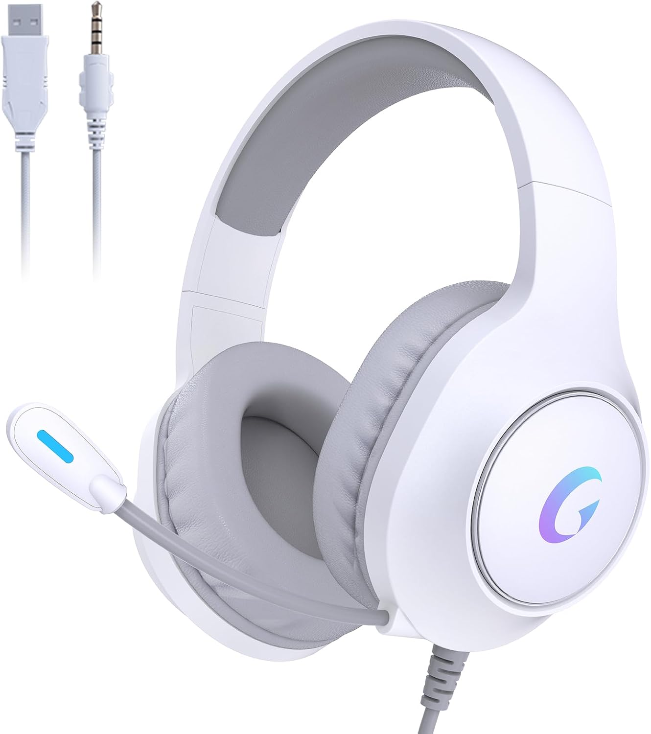 Amazon.com: syndesmos CM7002 Gaming Headset for PS5, PS4, PC, Mac ...