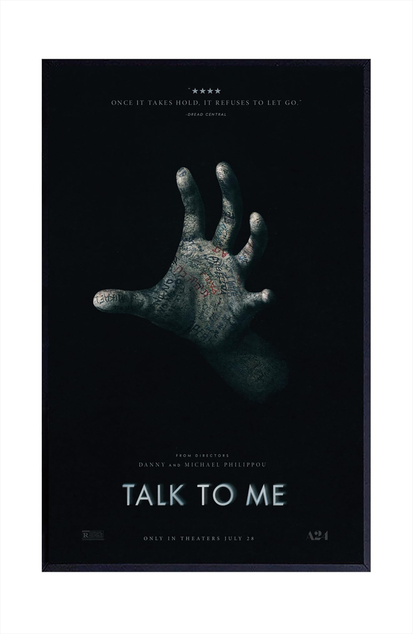 Amazon.com: Kerry dober Horror Talk to Me Movie Poster Cool Wall Decor ...
