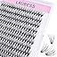 Aglomerados de cílios LAUBESS Lash Clusters Individual Lashes Cluster ...