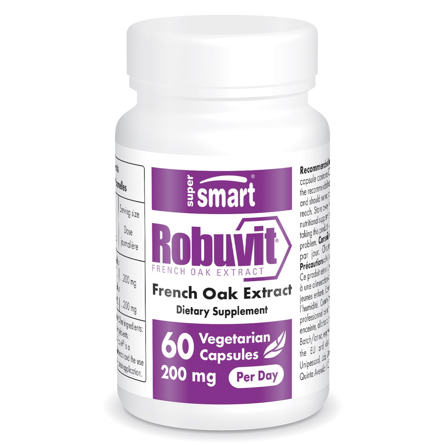 Buy Supersmart - Robuvit (French Oak Wood Extract) 200mg per Day ...