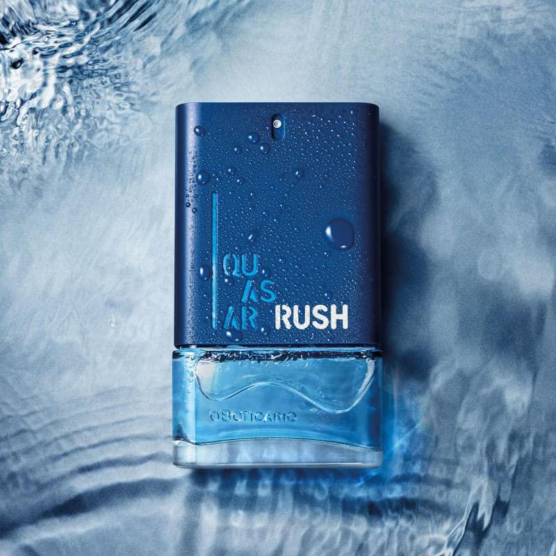 [𝗢𝗙𝗘𝗥𝗧𝗔] Quasar Rush Desodorante Colônia 100ml O Boticário – Guia dos ...