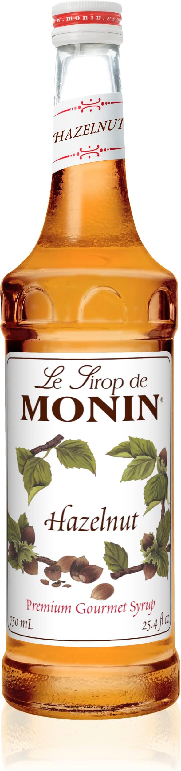 Amazon.com: Monin Hazelnut Syrup, 750 ml : Grocery & Gourmet Food