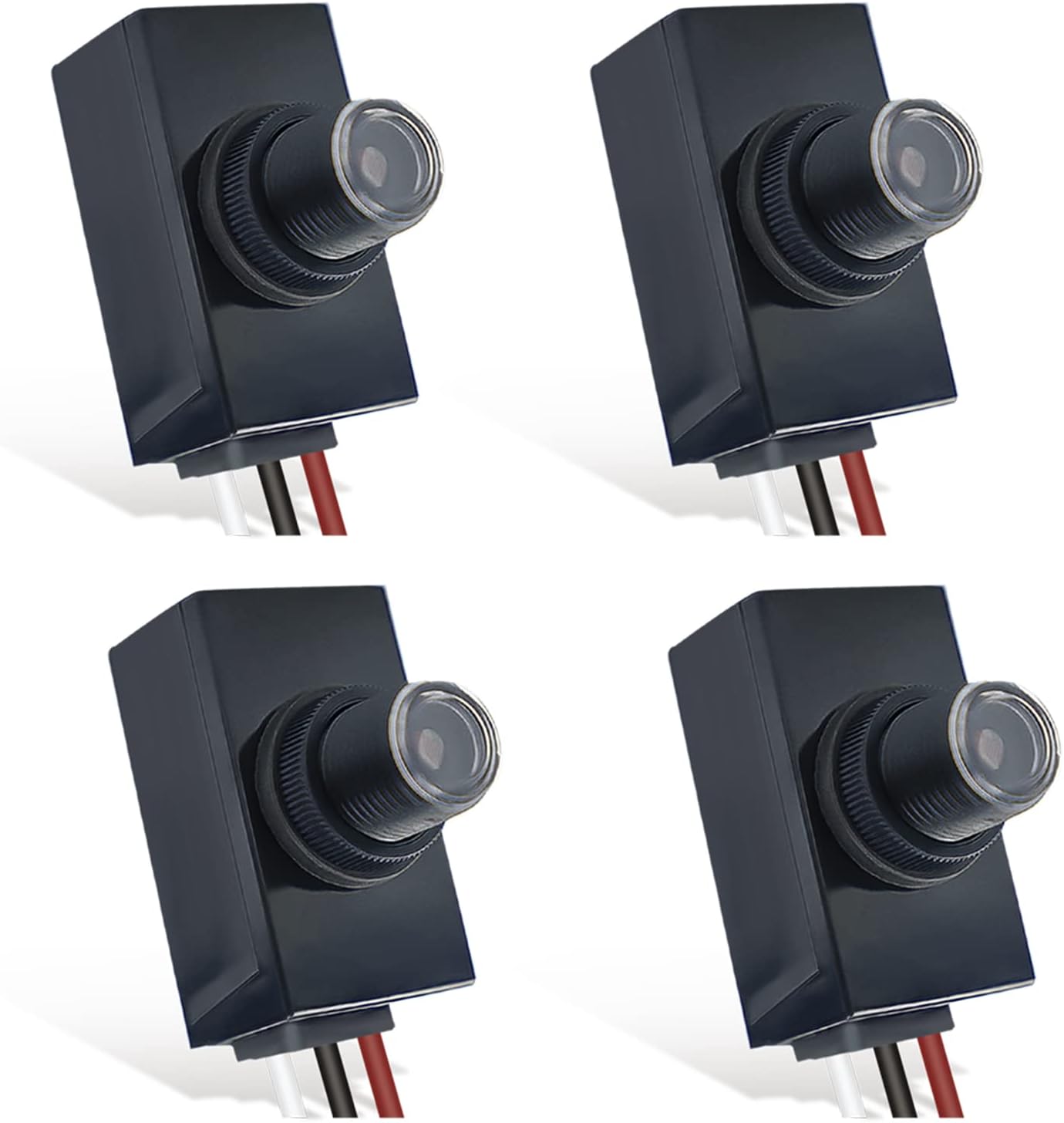 Amazon.com: 4 Packs Dusk to Dawn Sensor for Outdoor Lighting 110-240V ...