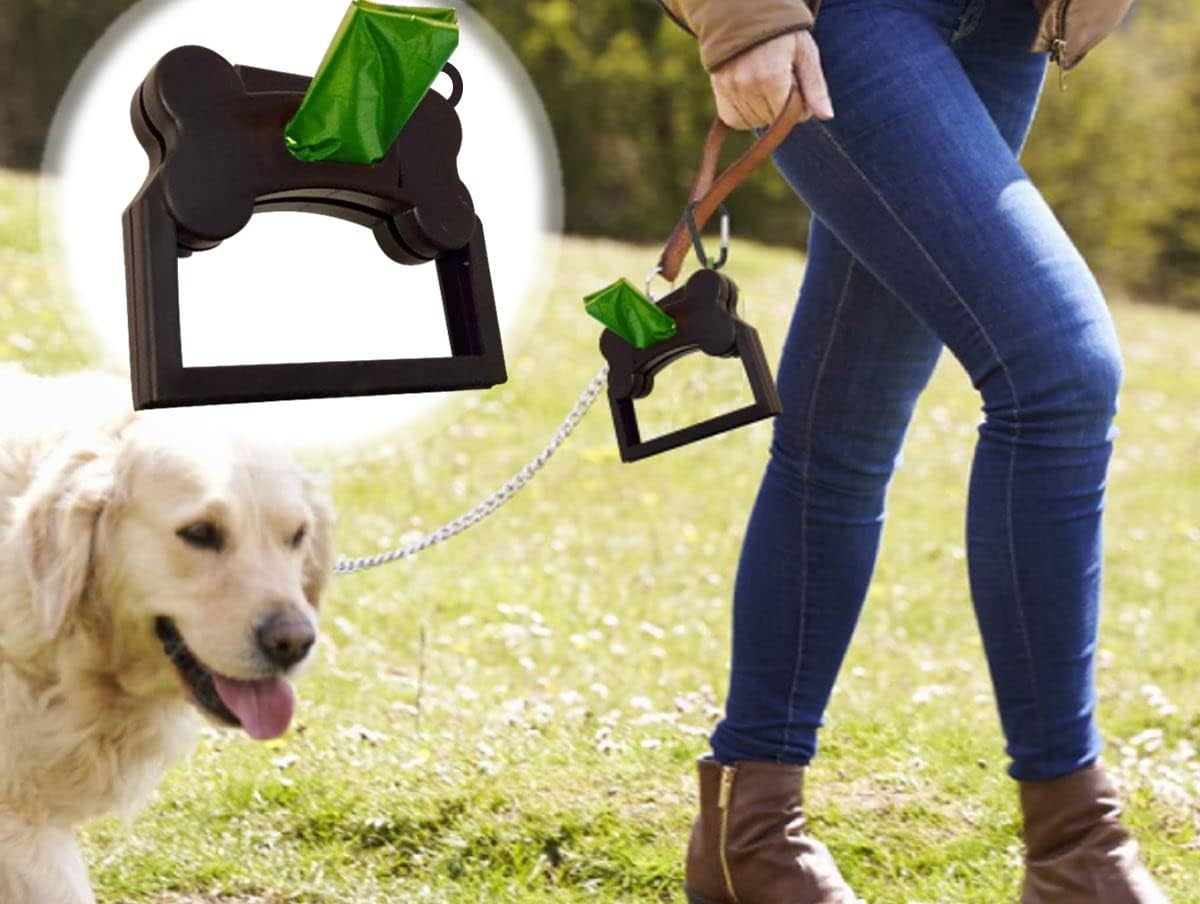 Recogedor de Heces de Perro - 100% Portatil y fácil de usar, el único ...