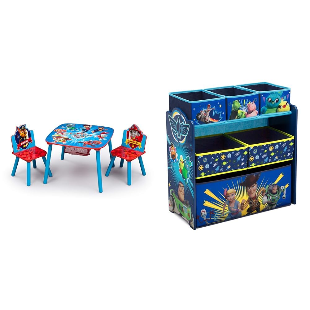 Amazon.com: Delta Children Kids Table and Chair Set with Storage (2 ...