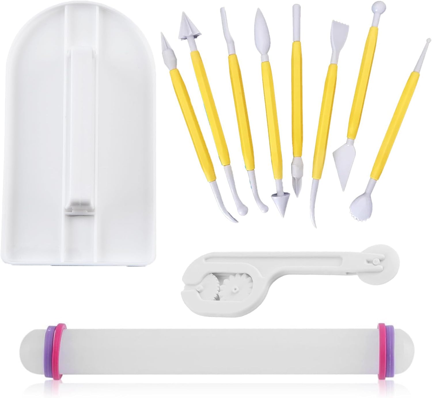 11Pcs Cake Decorating Tools, Modelling Tools, Fondant Tools, Fondant ...